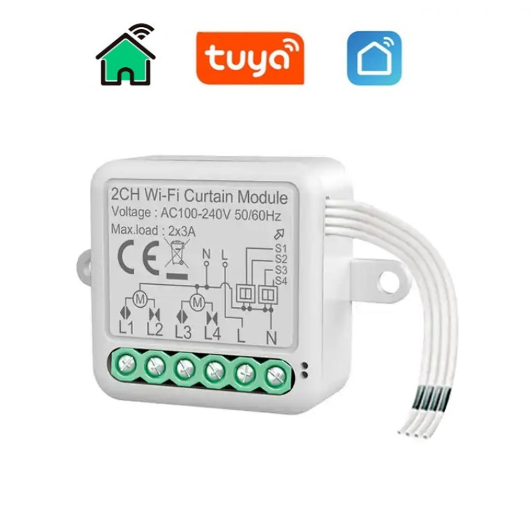 RSH WiFi CU02 - SMART redőny vezérlő 2db redőny irányítására